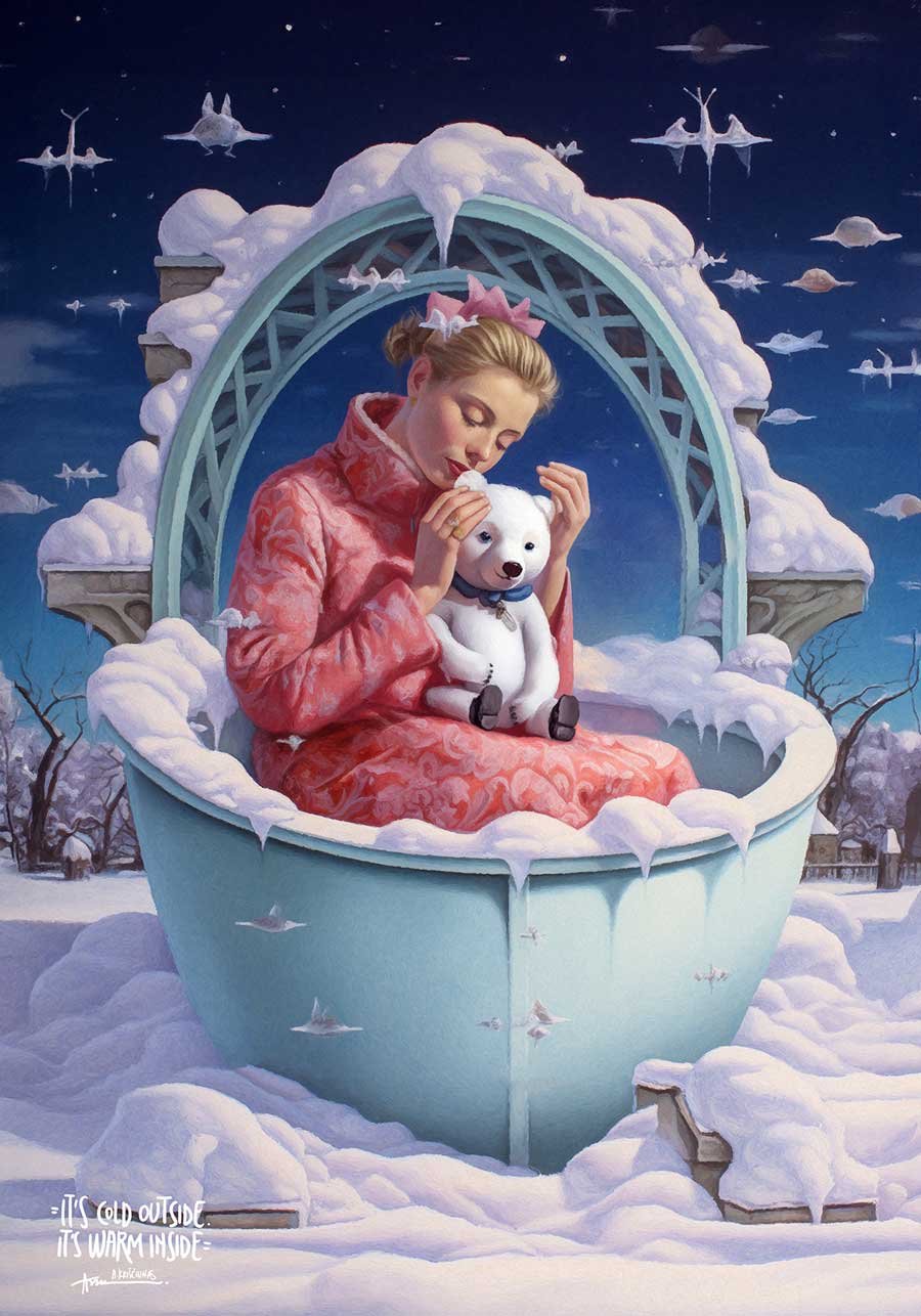 Algis Kriščiūnas „its Cold Outside Its Warm Inside” 2023